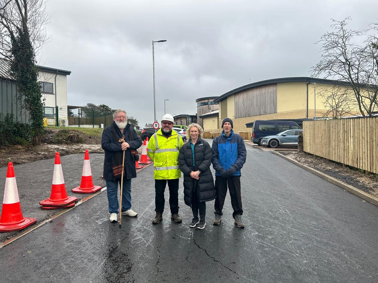 New access to The Roundhouse opens – Braddan Parish Commissioners
