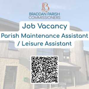 Job Vacancy - Parish Maintenance Assistant/Leisure Assistant - Braddan ...